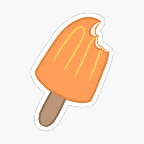 Creamsicle Orange Stickers | Redbubble