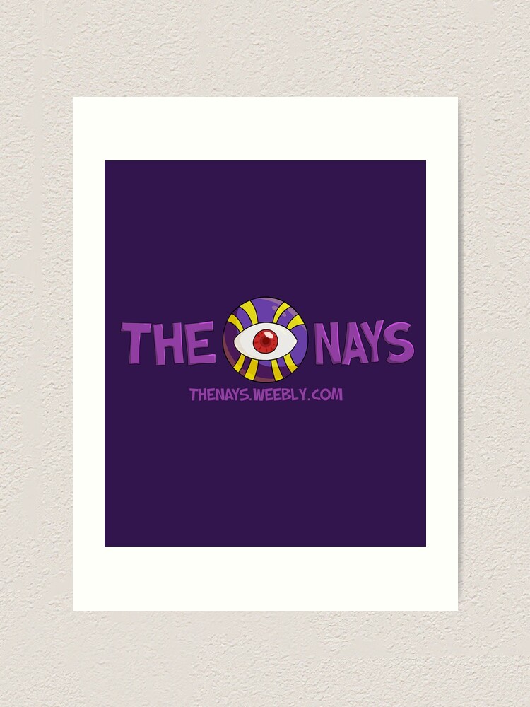 "The Nays Logo" Art Print for Sale by MichelleRakar | Redbubble