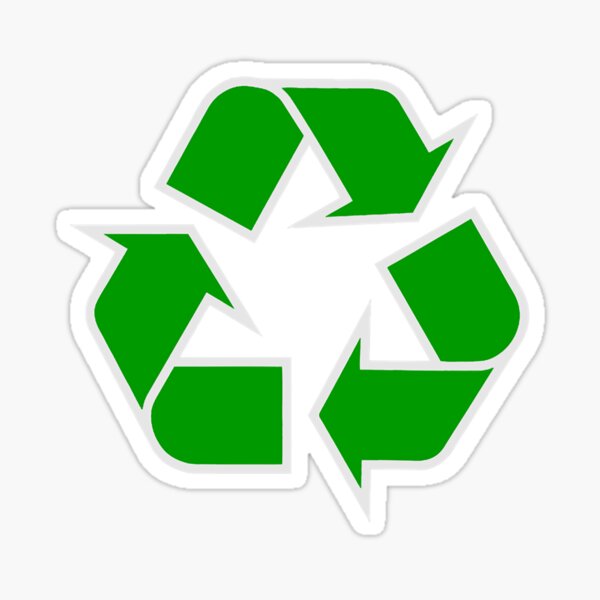 "BEST SELLER Recycle Logo Merchandise " Sticker for Sale by BillyMeeler ...