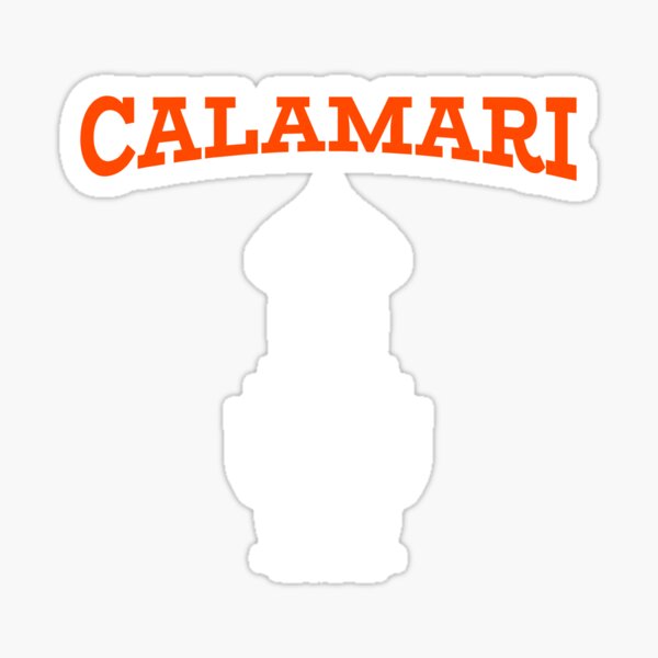 "Calamari by The Greek Store" Sticker for Sale by thegreekstore | Redbubble