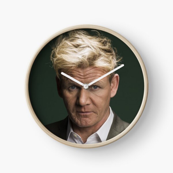 Gordon Ramsay Clocks | Redbubble