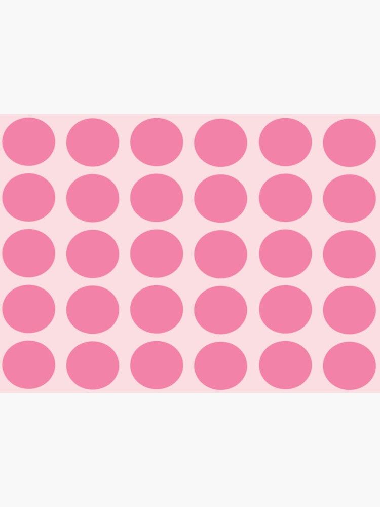 "Seamless abstract art of gradient soft pink circle polka dots, bright ...