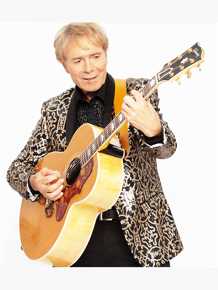 "best of English singer Cliff Richard " Sticker for Sale by ...