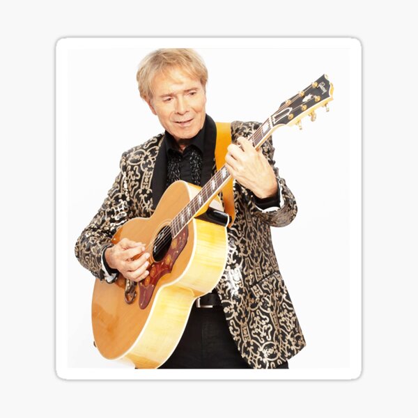 "best of English singer Cliff Richard " Sticker for Sale by ...