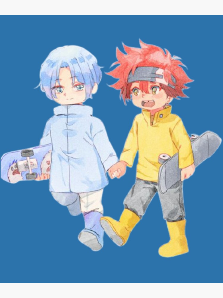 "SK8 the Infinity Reki and Langa hug anime kawaii " Poster for Sale by ...