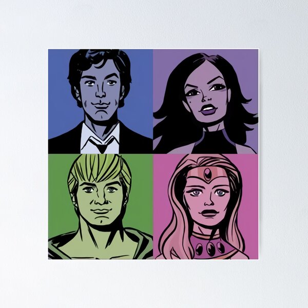 "The O.C Atomic County Core Four" Poster for Sale by grungebutterfly ...