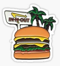 In N Out: Stickers | Redbubble