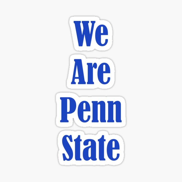 Pennstate Stickers | Redbubble