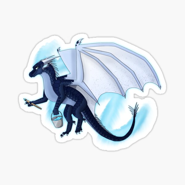 "Whiteout" Sticker for Sale by Sahel-Solitude | Redbubble