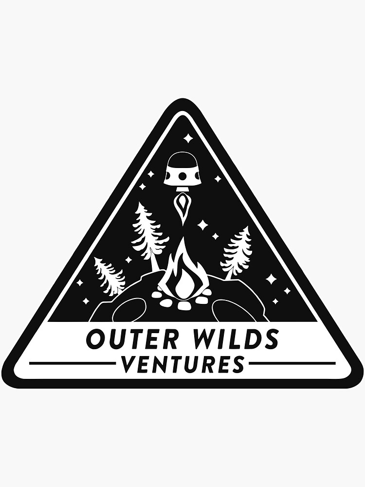 "OUTER WILDS" Sticker for Sale by TryciaAbbott | Redbubble