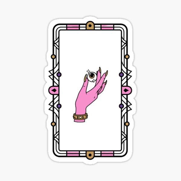 "Fortune telling" Sticker for Sale by ArtAesthetic69 | Redbubble