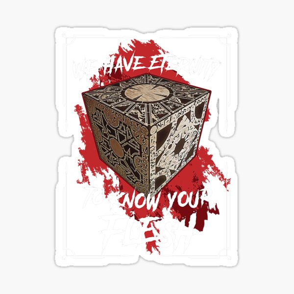 "Hellraiser" Sticker for Sale by mistiellado | Redbubble