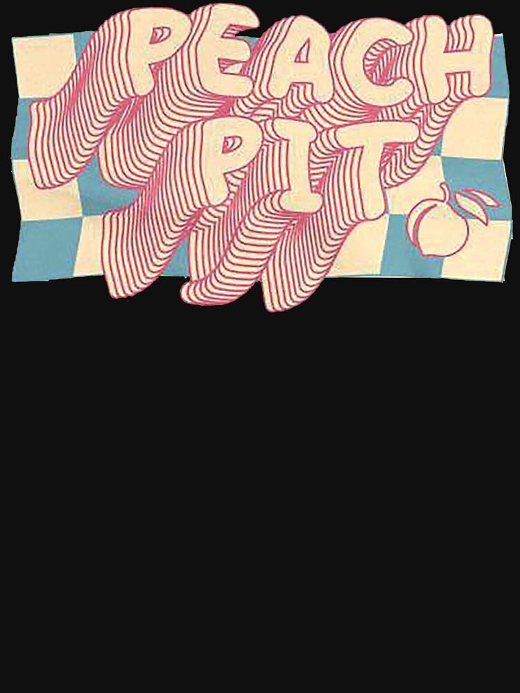 "Peach Pit Logo" T-shirt for Sale by beddressy | Redbubble | peach pit ...