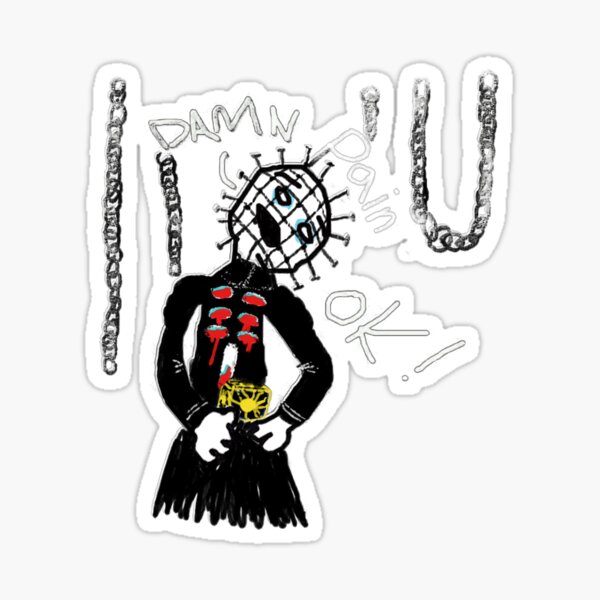 "Hellraiser" Sticker for Sale by mistiellado | Redbubble
