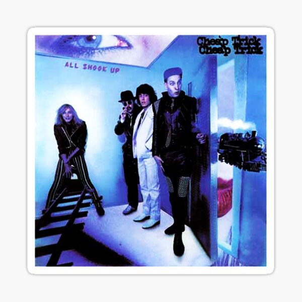 "Band Rock Amerika Cheap Trick" Sticker for Sale by guirohiro | Redbubble