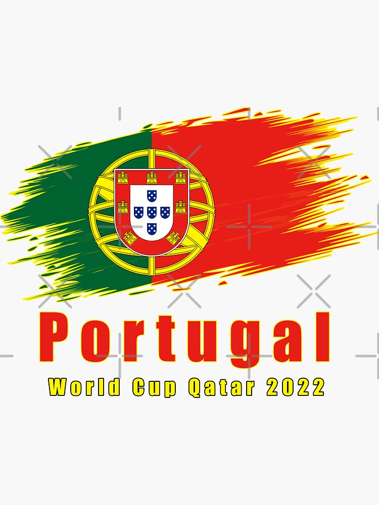 "FIFA World Cup 2022 Portugal" Sticker for Sale by kenuli | Redbubble