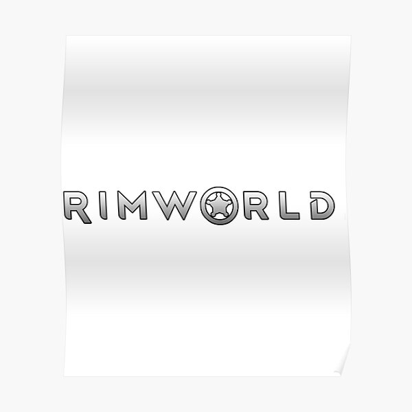 "Rimworld logo" Poster for Sale by ContTradersShop | Redbubble