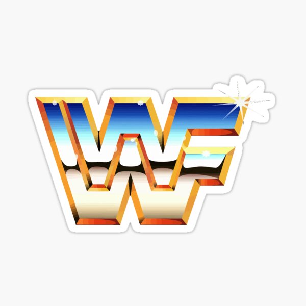"wwf logo merch" Sticker for Sale by msglow548 | Redbubble