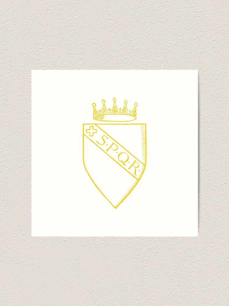 "SPQR Roma Logo" Art Print for Sale by JAG2B | Redbubble