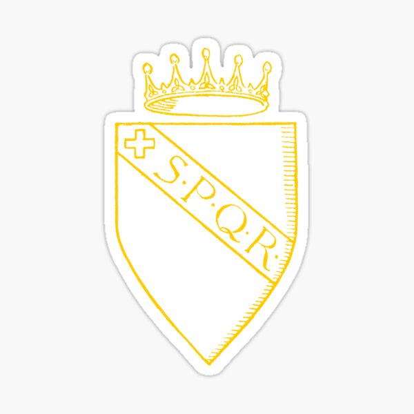 "SPQR Roma Logo" Sticker for Sale by JAG2B | Redbubble