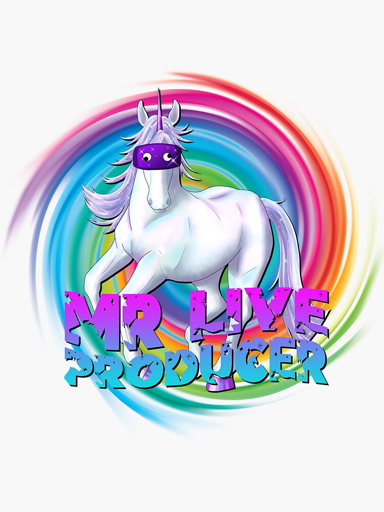 "MLP Logo" Sticker for Sale by MrLiveProducer | Redbubble
