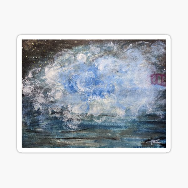 "Steamy Hot Springs, 9 * 12 Acrylic on paper by Kasiah Sword, 2022 ...