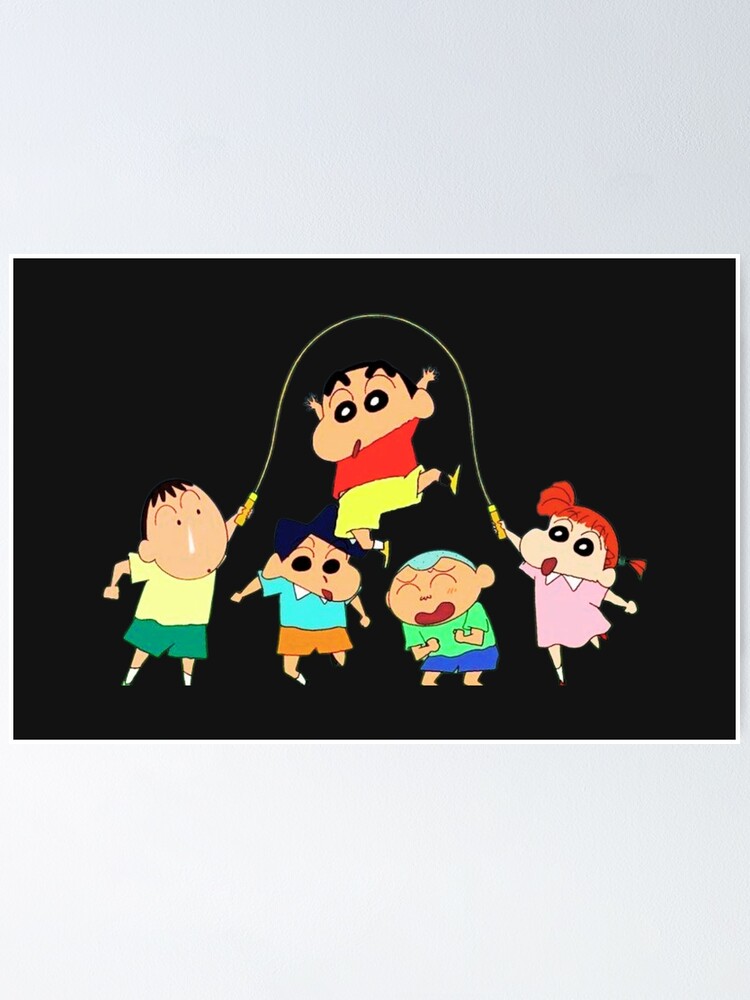 "Shin chan" Poster for Sale by Tybrekir | Redbubble