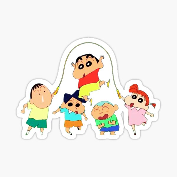 "Shin chan" Sticker for Sale by Tybrekir | Redbubble