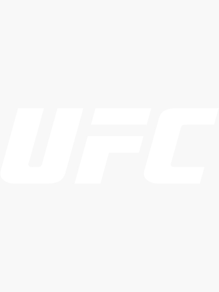"Ufc" Sticker for Sale by DianaMelendez64 | Redbubble