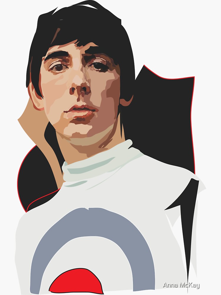 "KeithMoon" Sticker for Sale by annamckay | Redbubble