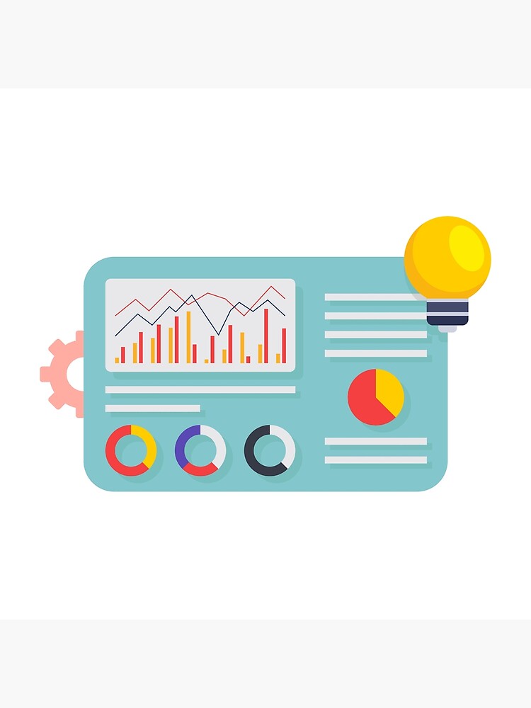 "Business data visualization, process chart" Poster for Sale by ...