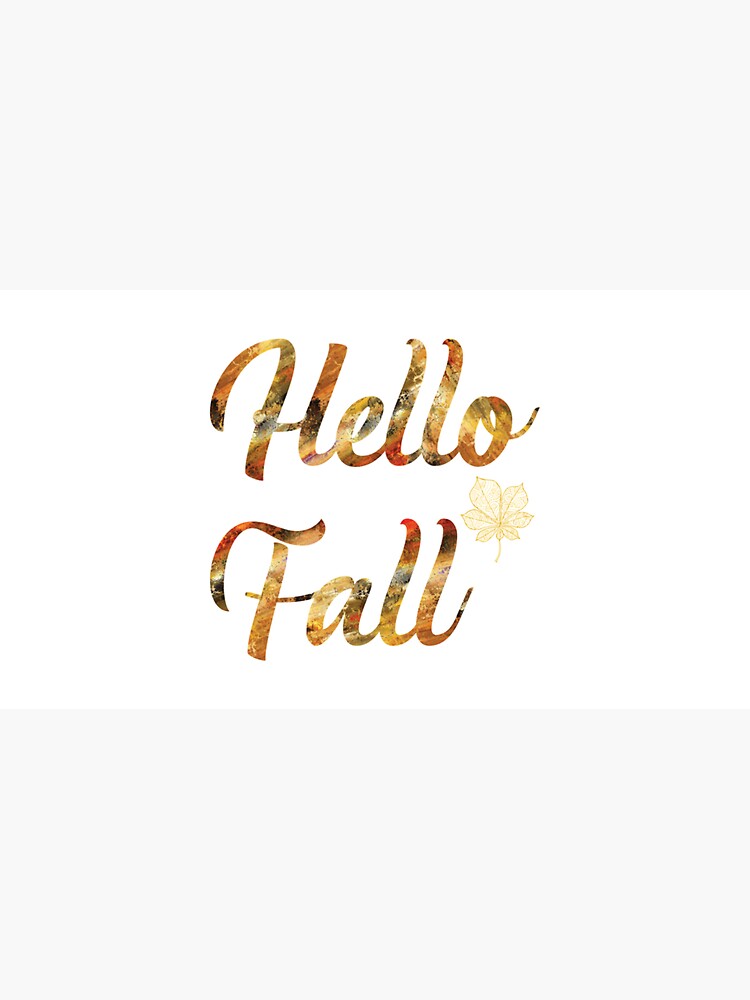 Gorro de pescador «Hola Fall PNG, Fall PNG, Descarga digital ...