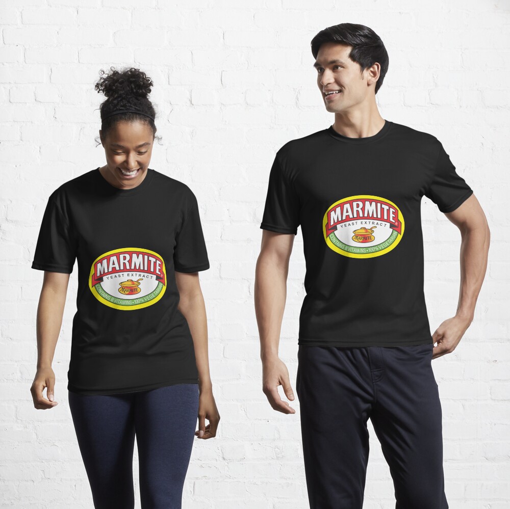 "marmite logos " Sticker for Sale by AmyLintzd | Redbubble