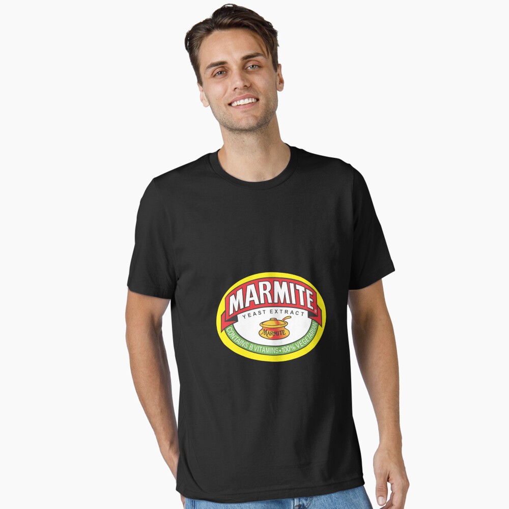 "marmite logos " Sticker for Sale by AmyLintzd | Redbubble