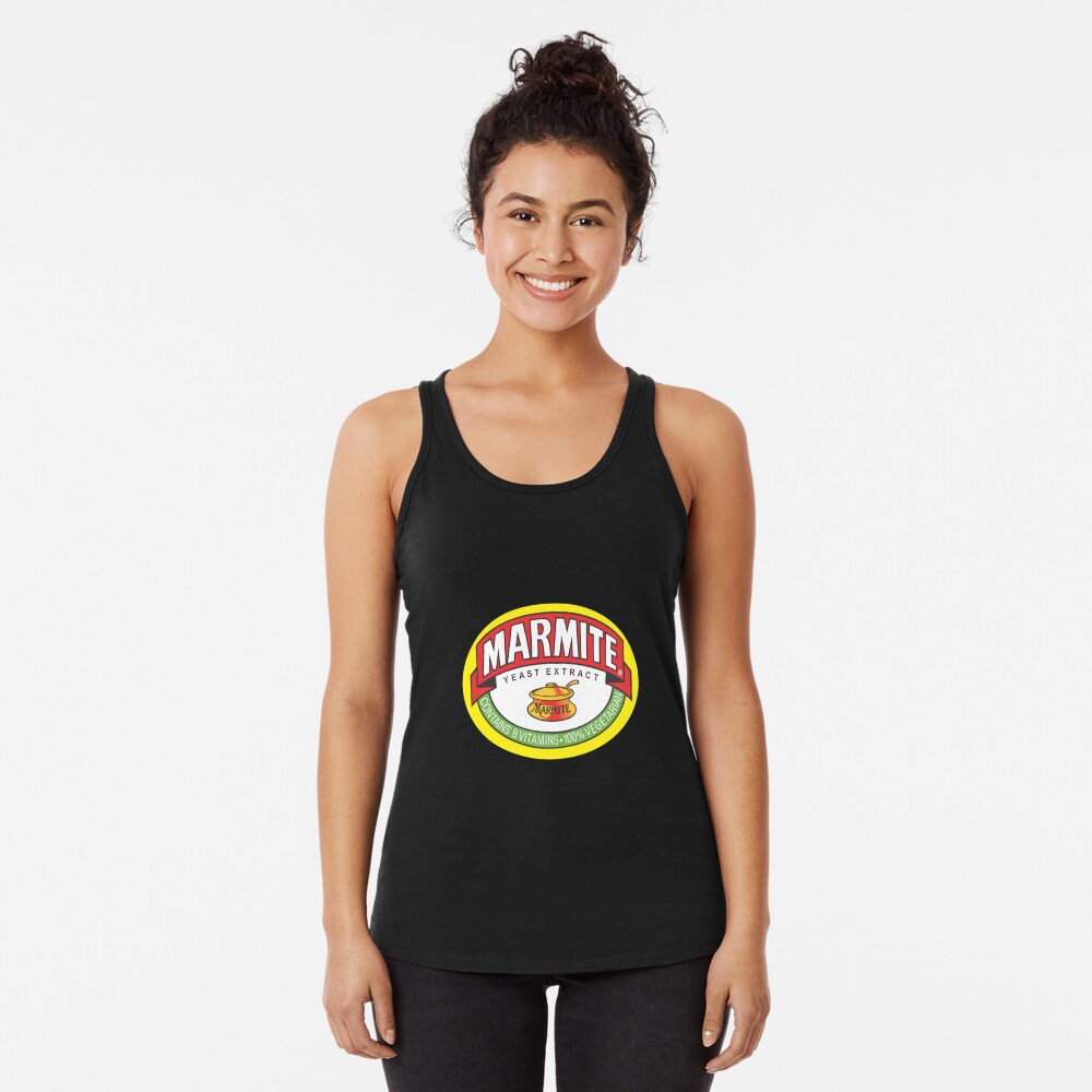 "marmite logos " Sticker for Sale by AmyLintzd | Redbubble