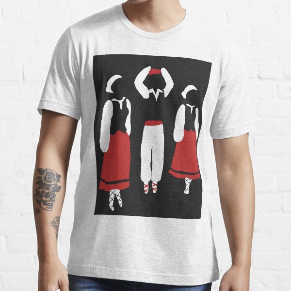 "Basque dances" T-shirt for Sale by eriphile | Redbubble | basque ...