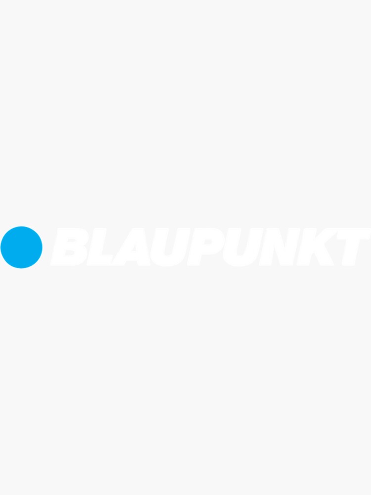 "BEST SELLING Blaupunkt Logo " Sticker for Sale by Billiueke | Redbubble