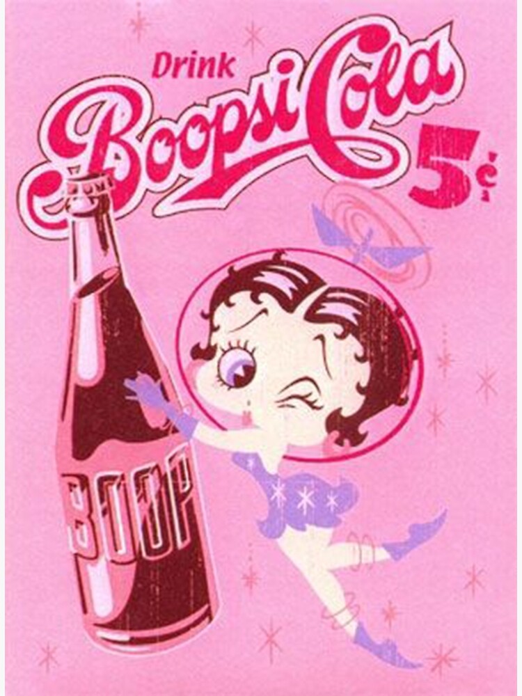 Betty Boop Boopsi Cola Classic Semi-Gloss Poster sold by Whirl Odele ...