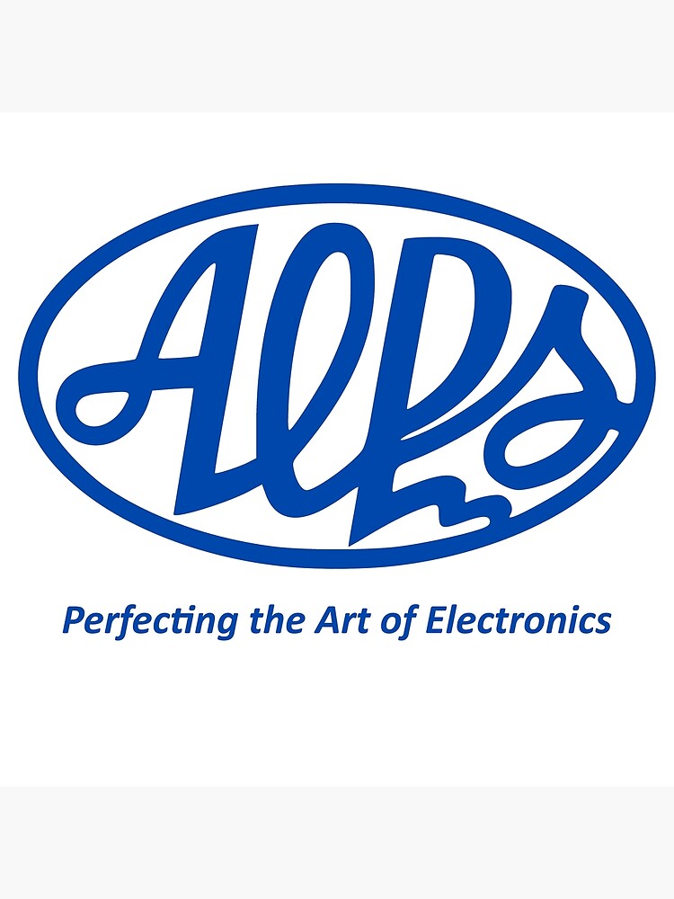 "Alps Electric Logo" Poster for Sale by lshoffman | Redbubble