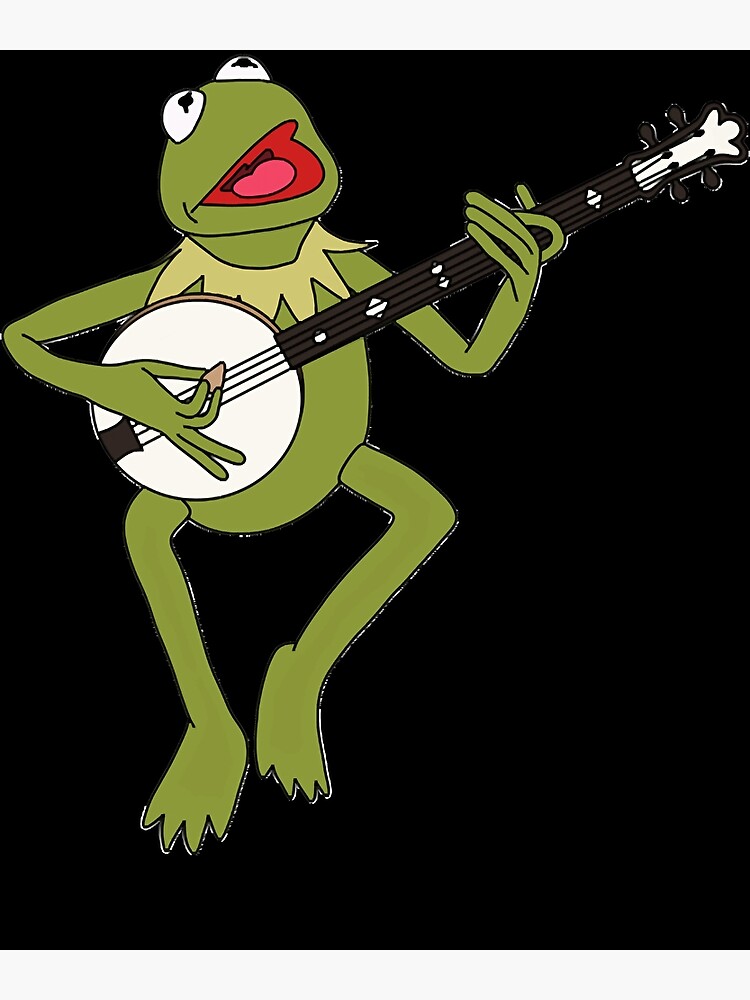 "Kermit playing the banjo Classic" Poster for Sale by melitamzsa ...