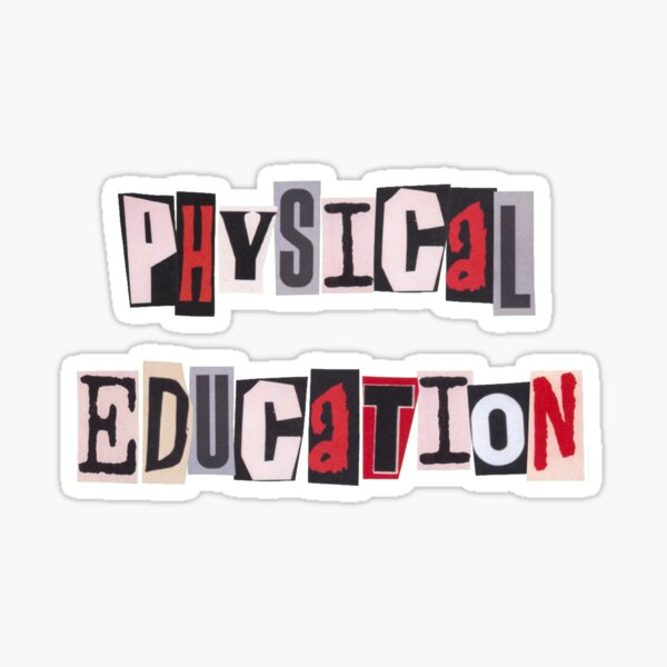 "Physical Education (PE) Class Label" Sticker for Sale by Mawked ...