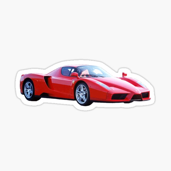 "Ferrari Enzo" Sticker by 1StopPrints | Redbubble