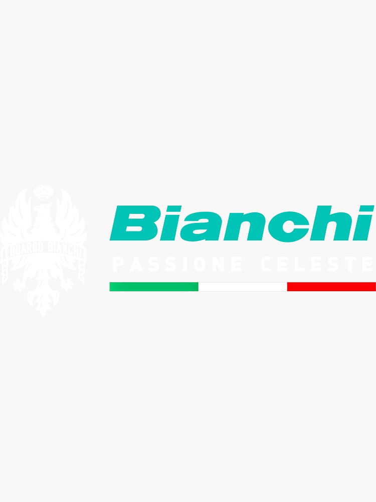 "bianchi italian bikes logo" Sticker for Sale by zoeknowles6 | Redbubble