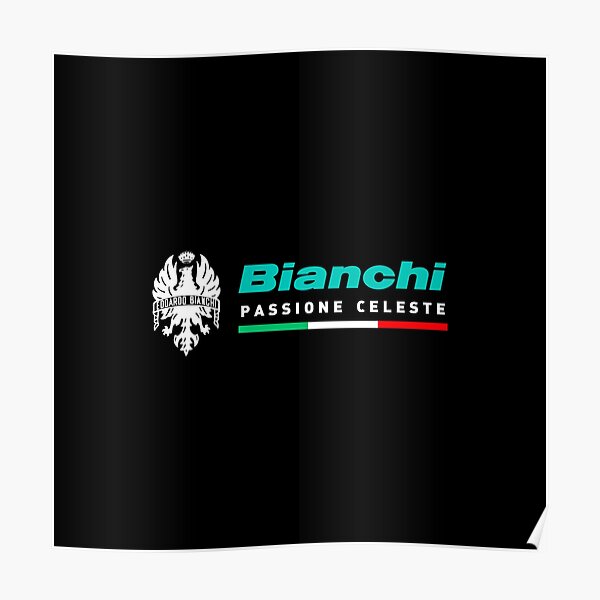 "bianchi italian bikes logo" Poster for Sale by zoeknowles6 | Redbubble