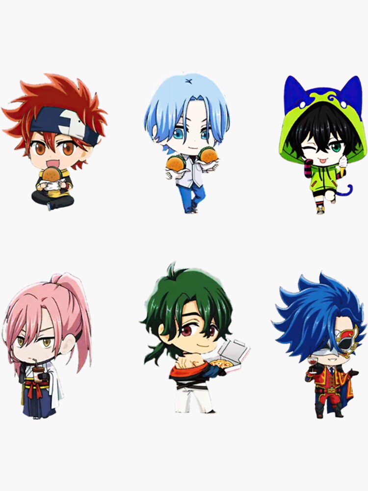 "Langa sk8 the infinity " Sticker for Sale by LittleValleArt | Redbubble