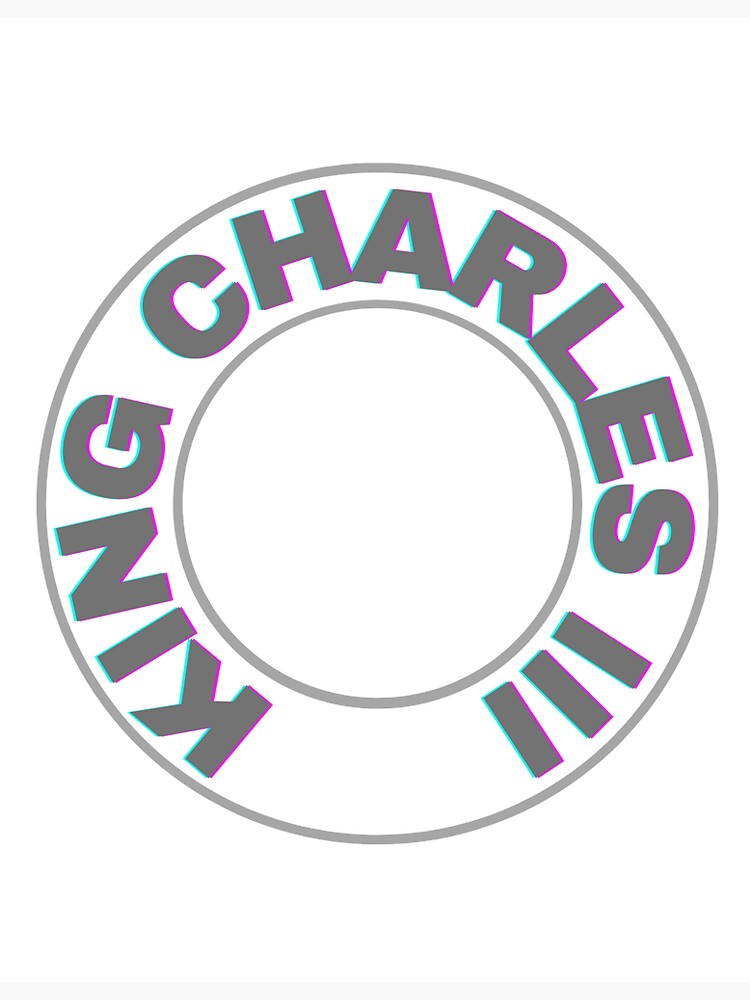 "King Charles 3rd" Sticker for Sale by teaandtoast | Redbubble