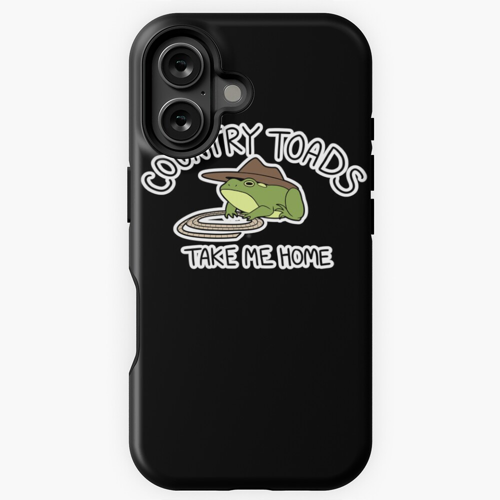 "Country Toads, Take me home" Sticker for Sale by KELSHORNTON | Redbubble
