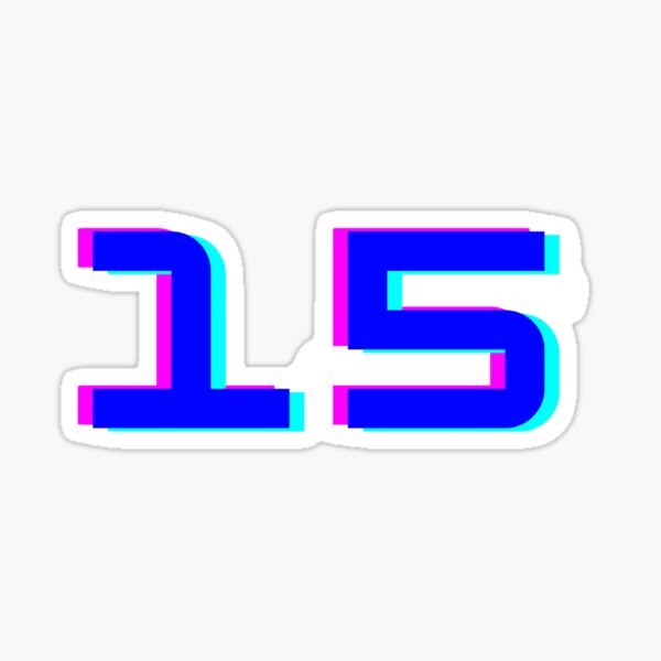 Blue Number 15