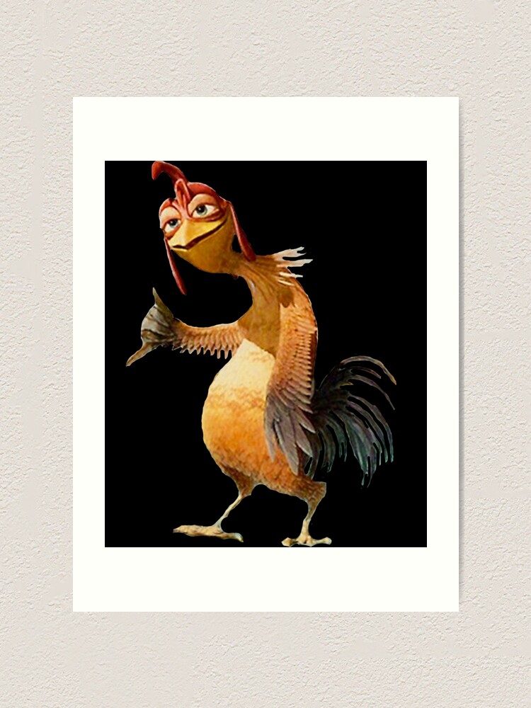 "Chicken Joe funny meme" Art Print for Sale by LILIANAYOUNGS | Redbubble