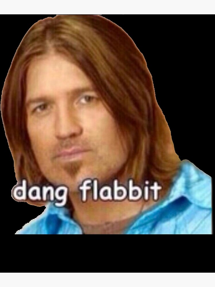 "Dang flabbit funny meme" Poster for Sale by LILIANAYOUNGS | Redbubble